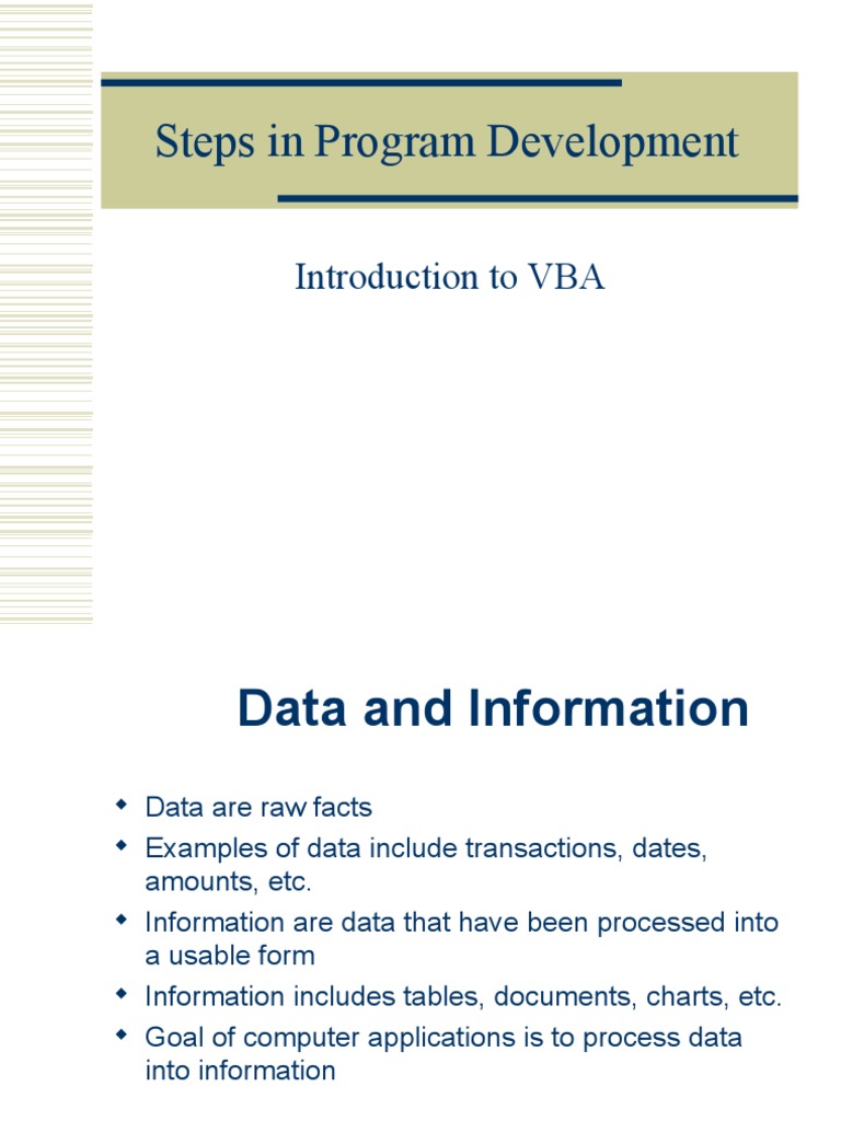 Steps In Program Development Pdf Computer Program Programming 1353