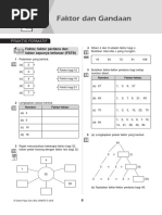 Latihan Bab 2 t1 KSSM - Faktor Dan Gandaan | PDF