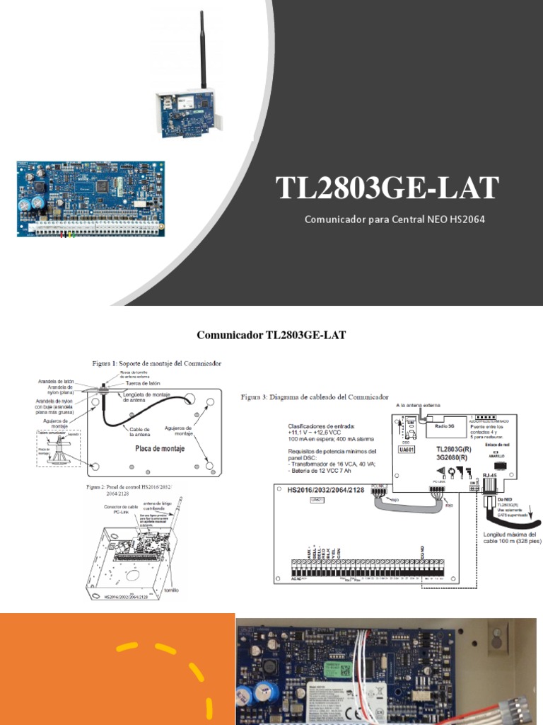 Manual Comunicador TL2803GE-LAT | PDF | Dirección IP | Diodo emisor de luz