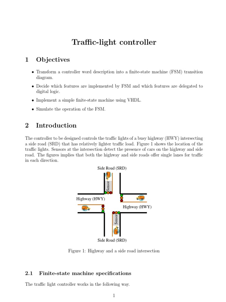 Traffic Light Controller | PDF | Traffic Light | Traffic