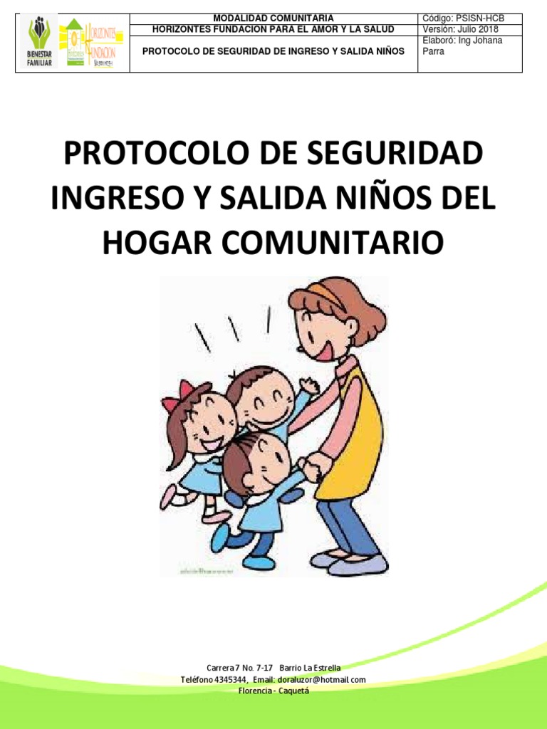 Protocolo Ingreso y Salida PDF | PDF