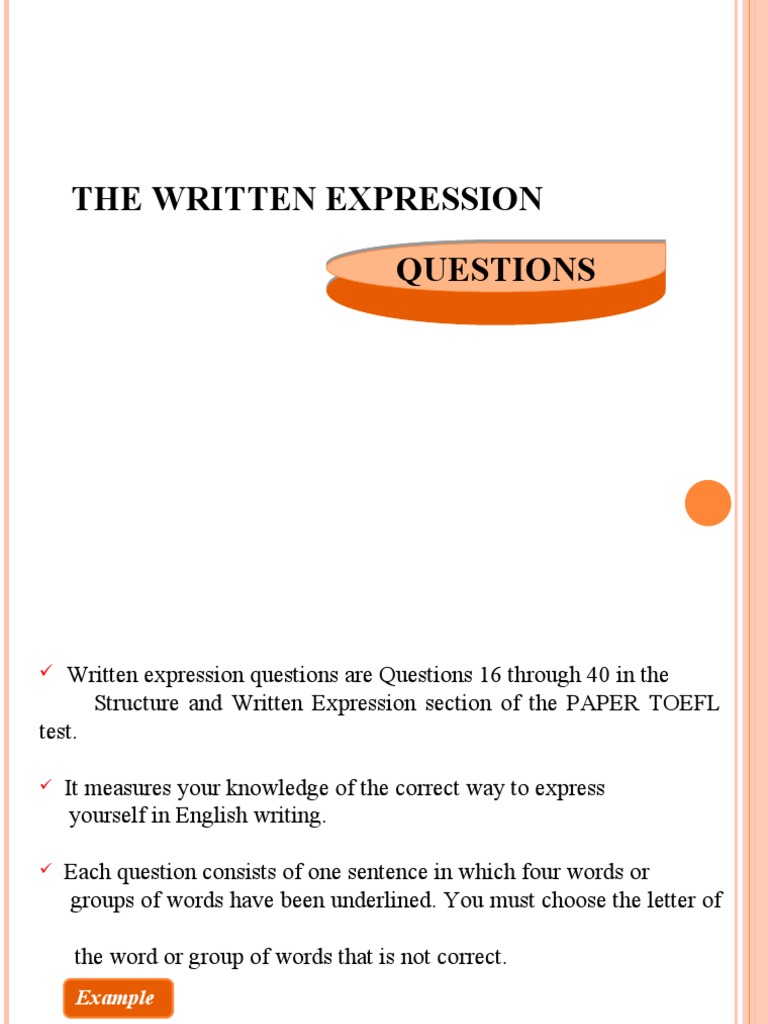 Written Expression (Skill 11-25) | PDF | Adjective | Verb