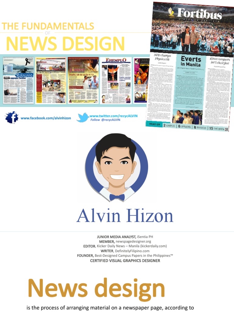 NewsDesignandLayoutPrinciplesbyABH2016RHEPC PDF | PDF | Sans Serif ...