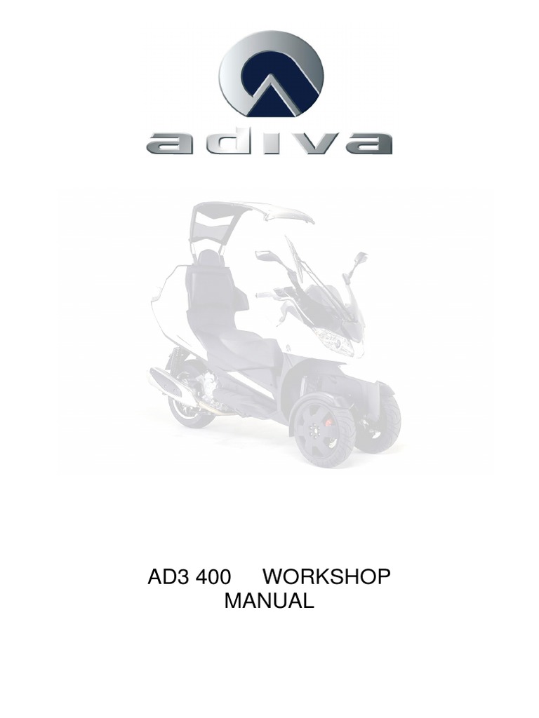 Adiva Workshop Manual PDF | PDF