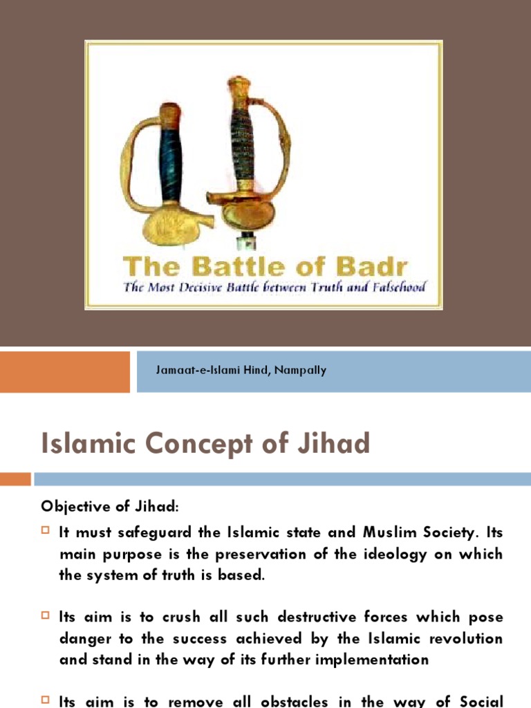 Badr Battle Strategy | PDF | Medina | Muhammad
