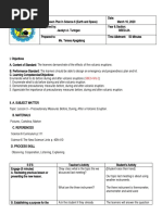 A Detailed Lesson Plan in Science Grade 6 | PDF | Tsunami | Earthquakes