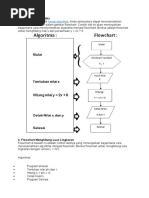 Contoh Dan Tugas Flowchart Perulangan | PDF