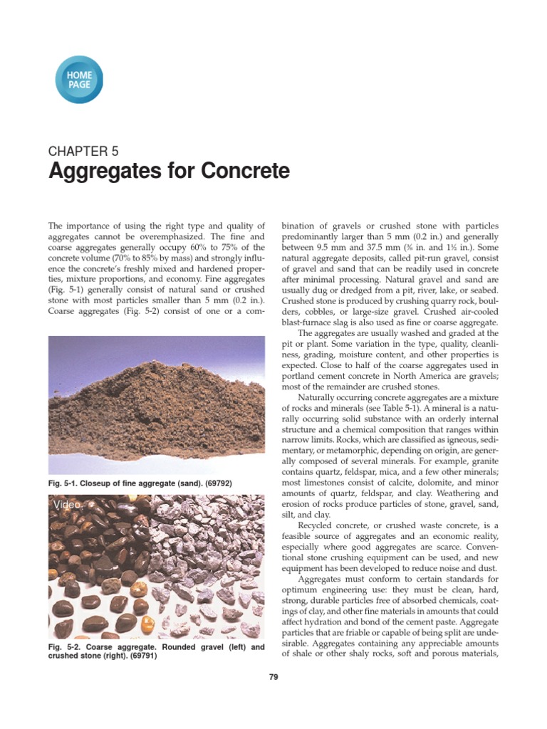 Aggregates For Concrete | PDF | Construction Aggregate | Shale