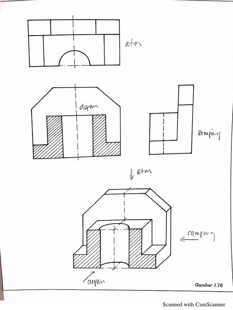 Contoh Proyeksi 1 | PDF
