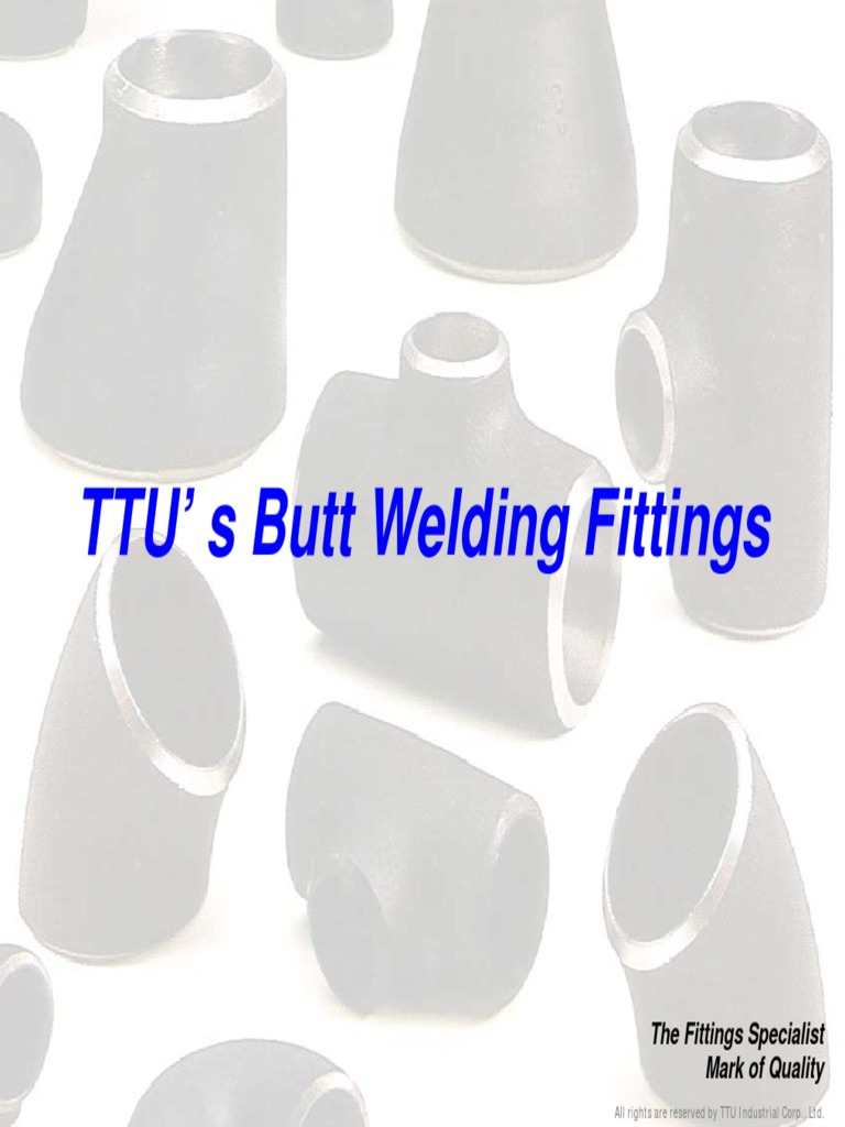 16 - Catalogue TTU | PDF | Pipe (Fluid Conveyance) | Welding