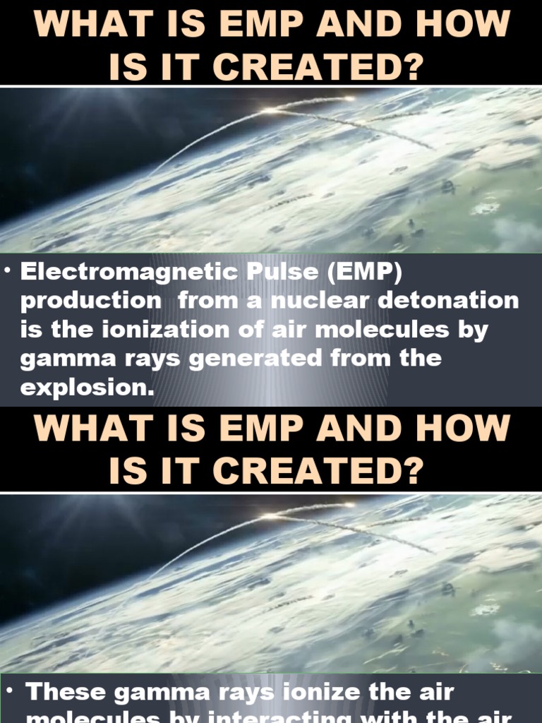 How EMP is Created and the Stages of an EMP Attack | PDF ...