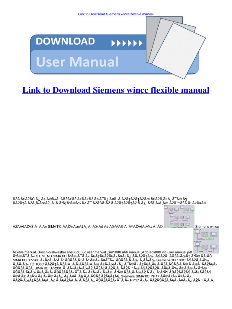 Vdocuments - MX - Siemens Wincc Flexible Manual PDF | PDF