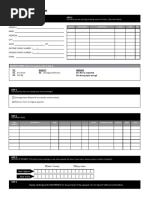 H&M Return Form | PDF
