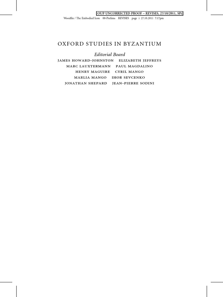 The Embodied Icon Liturgical Vestments A PDF | PDF | Oxford University ...