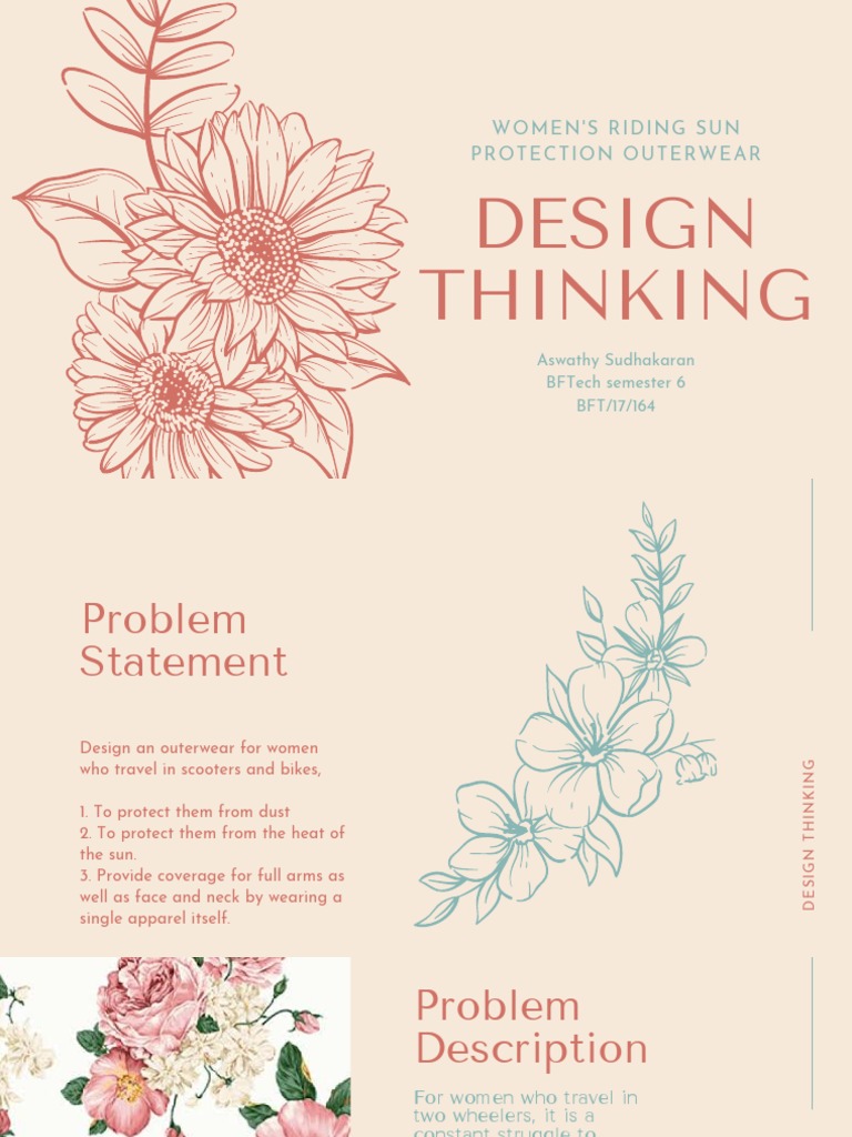 Design Thinking Assignment 1 PDF | PDF | Design Thinking | Clothing
