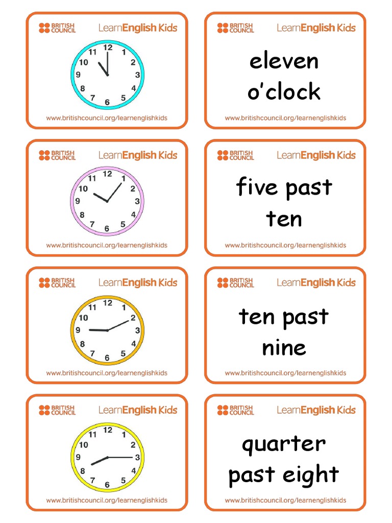 Time Expressions and Their Formats | PDF
