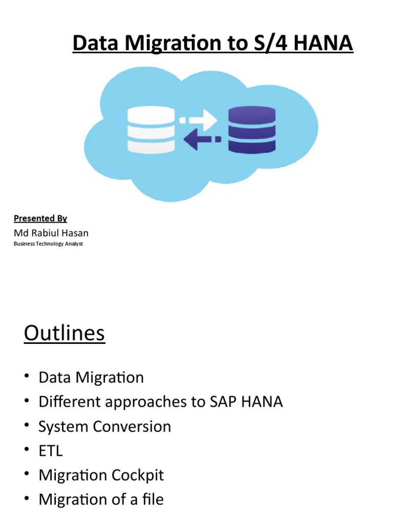 SAP S/4HANA Data Migration Guide | PDF | Computers