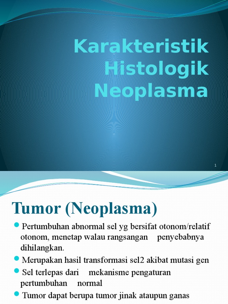 Karakteristik Histologik Neoplasma | PDF