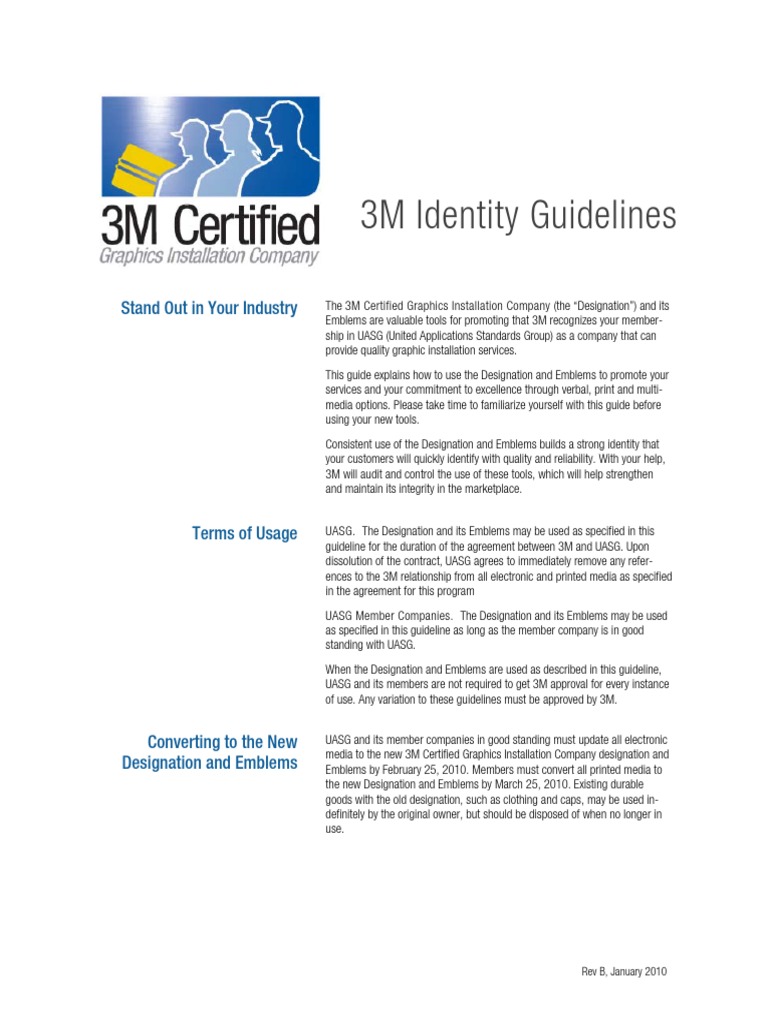 3M Identity Guidelines: Stand Out in Your Industry | Download Free PDF ...