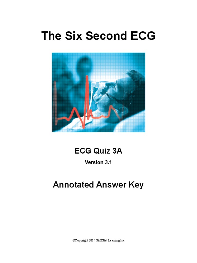 The Six Second ECG: Annotated Answer Key | Download Free PDF ...