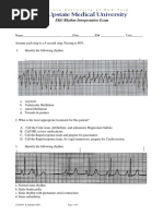 EKG Practice Test | PDF | Myocardial Infarction | Artificial Cardiac ...