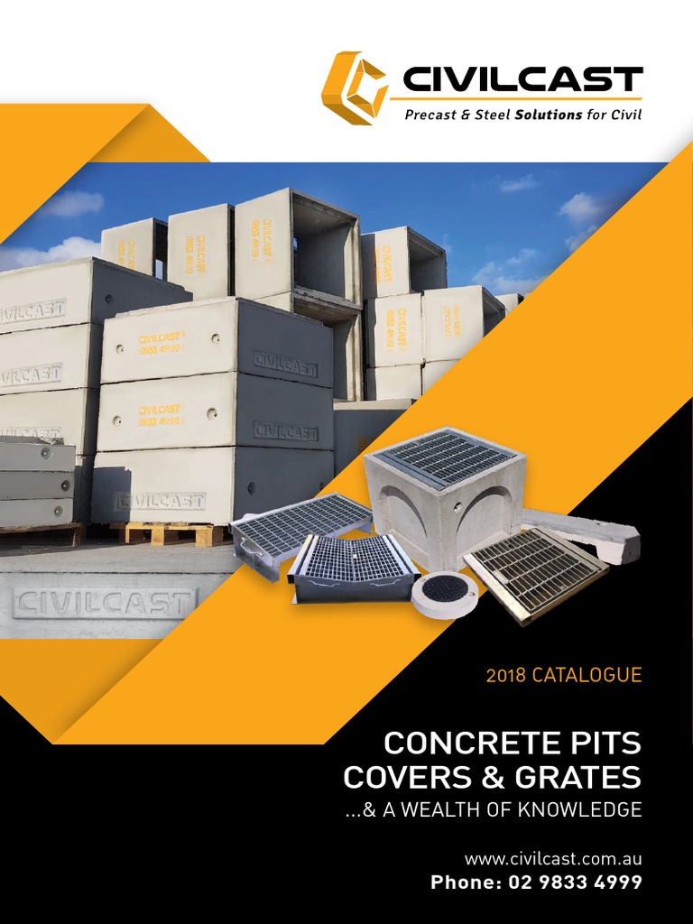 2018 Civilcast Brochure PDF | PDF | Sidewalk | Length