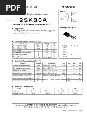 Transistor JFET New In Box TOSHIBA 2SC2290 HF/VHF Transistor Linear ...