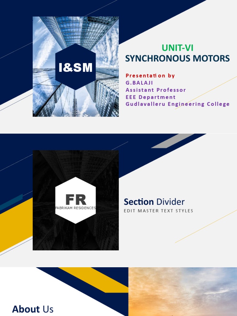 Synchronous Motors Overview and Insights | PDF