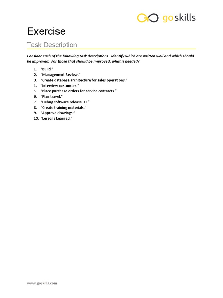 Task Description | PDF