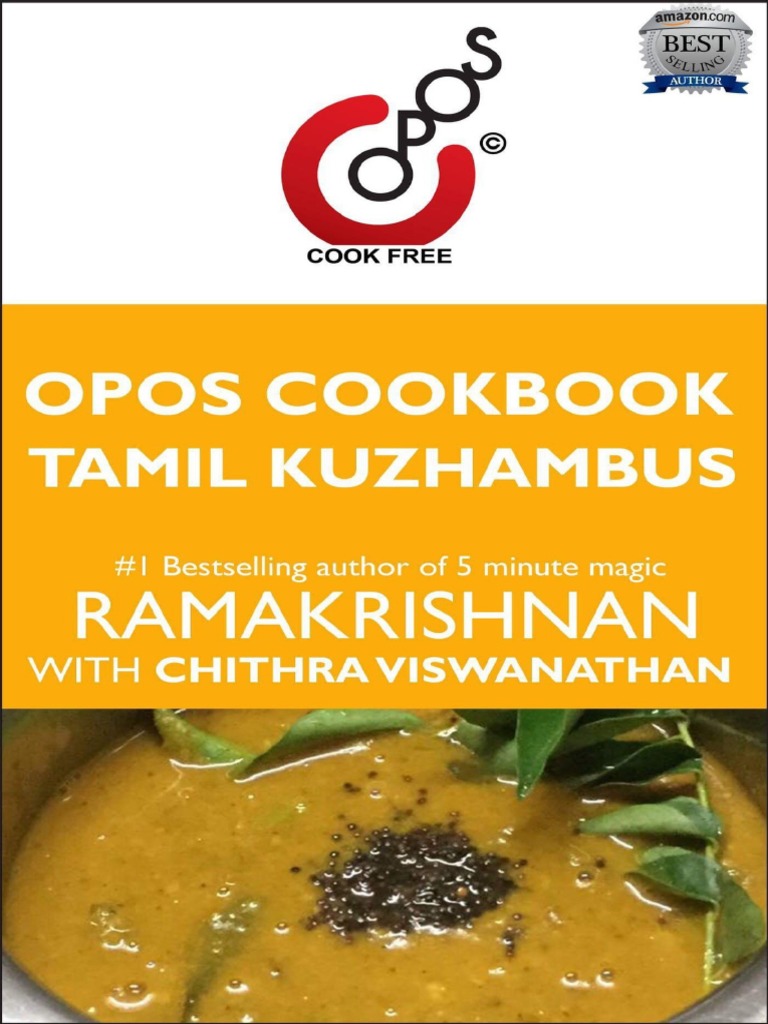 Tamil Kuzhambus - OPOS Cookbook PDF | PDF | Curry | Vegan Cuisine