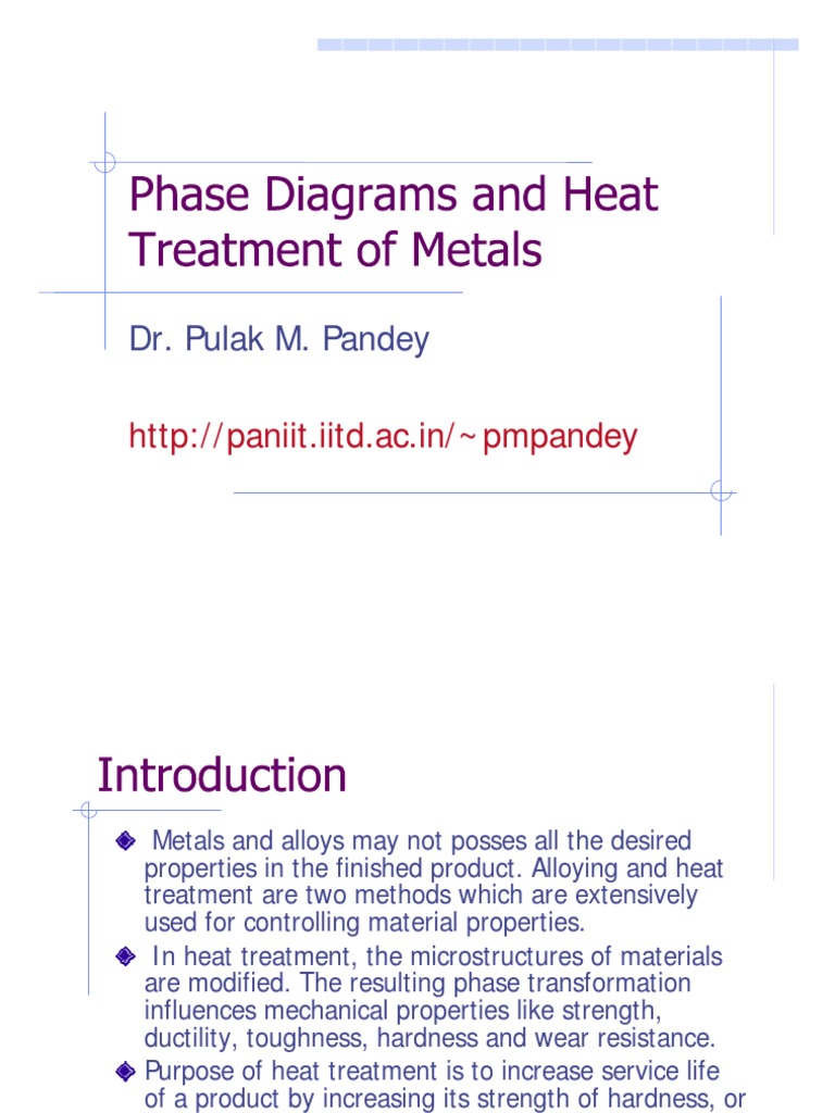 Heat Treatment of Metals | PDF | Annealing (Metallurgy) | Heat Treating