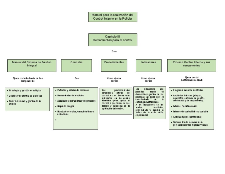Mapa Conceptual Control Interno | PDF | Informática | Business