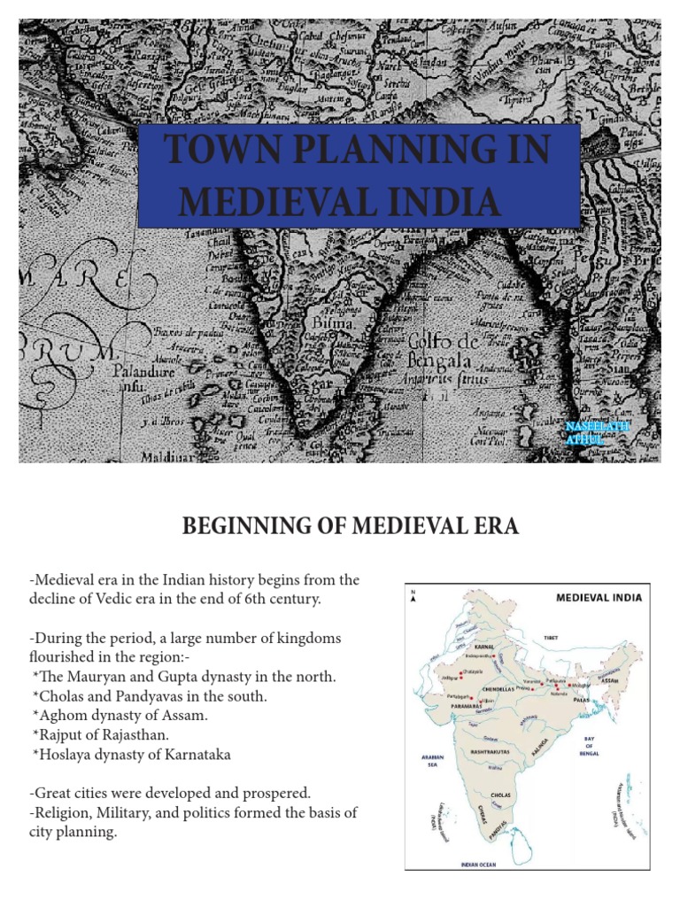 Town Planning in Medieval India: Naseelath | PDF | Fortification ...