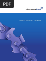 Chainsaw Chain Cross Reference Chart | PDF | Cutting | Wood