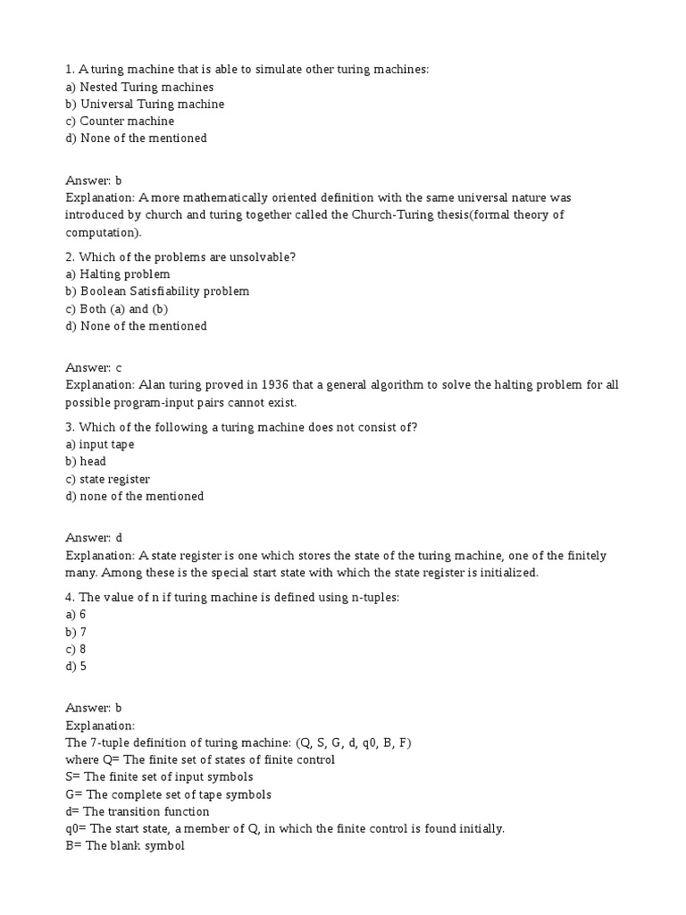 Turing Machine Bits Pdf Computational Complexity Theory 7240