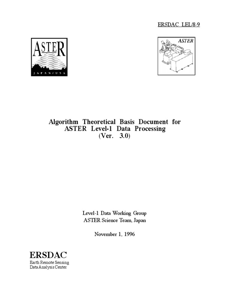 Atbd Ast 01 | PDF | Signal To Noise Ratio | Infrared
