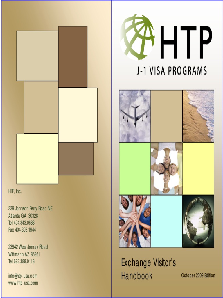 HTP Handbook | PDF | Irs Tax Forms | Travel Visa