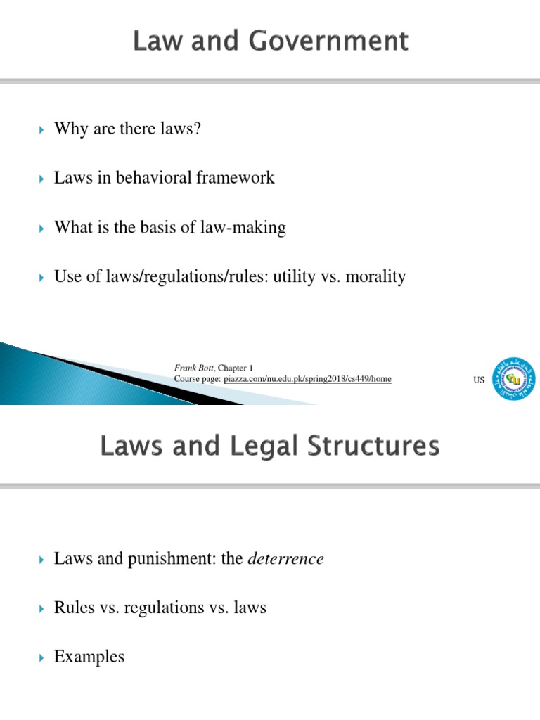 Understanding Laws and Their Framework | PDF | Politics | Social Science