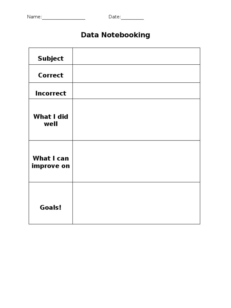 Data Notebooking Basic | PDF