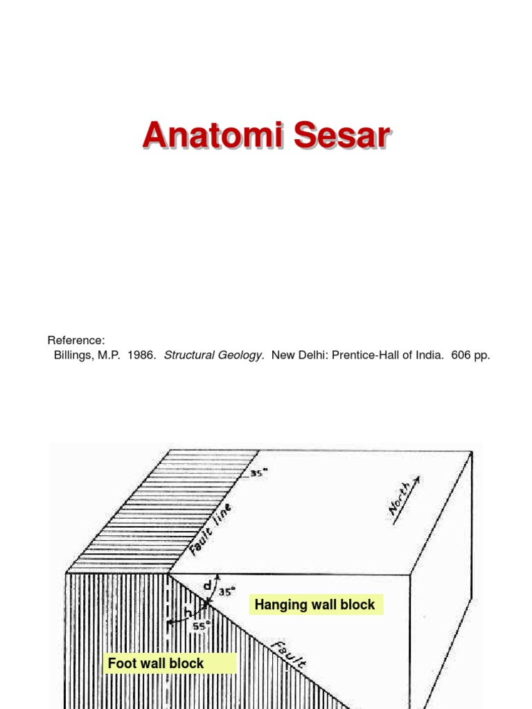 Anatomy of Sesar: Structural Geology | PDF