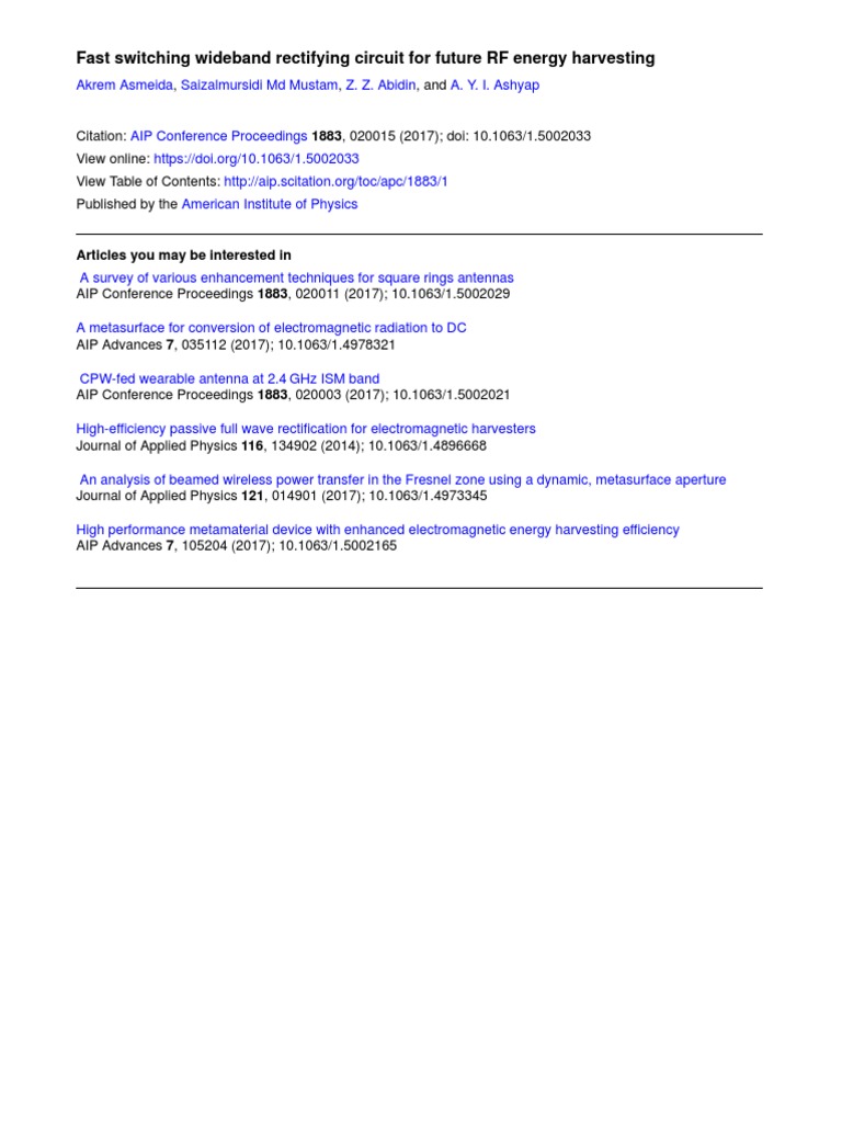 1 5002033 PDF | PDF | Rectifier | Electrical Network