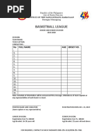 2019 Basketball Tournament - Program | PDF