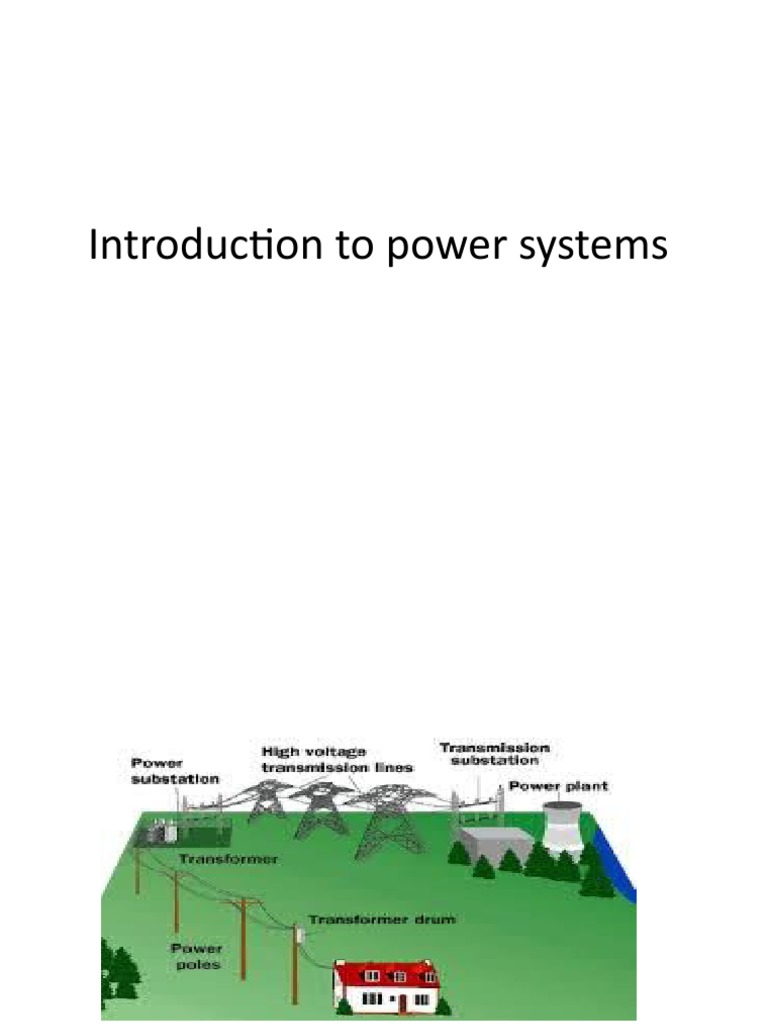 Overview of Electric Power Systems | PDF | Electric Power Distribution ...