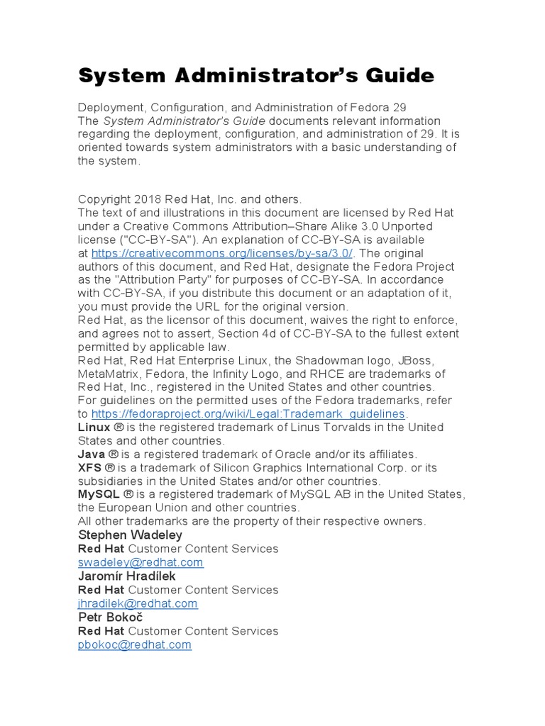 System Administrator | PDF | Menu (Computing) | Superuser