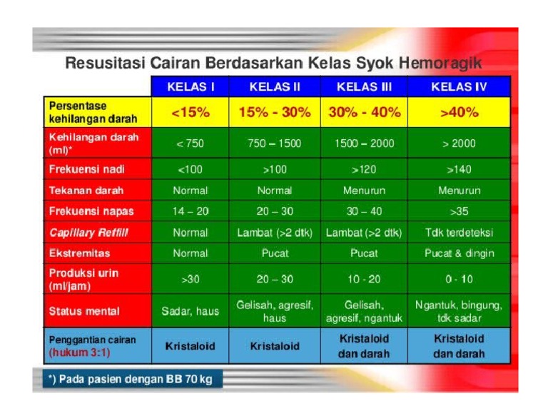 Resusitasi Cairan Syok Hemoragik | PDF