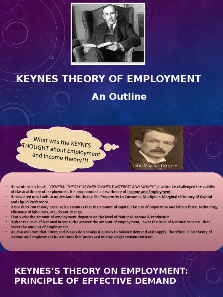 Keynes Theory of Employment | Download Free PDF | Aggregate Demand ...