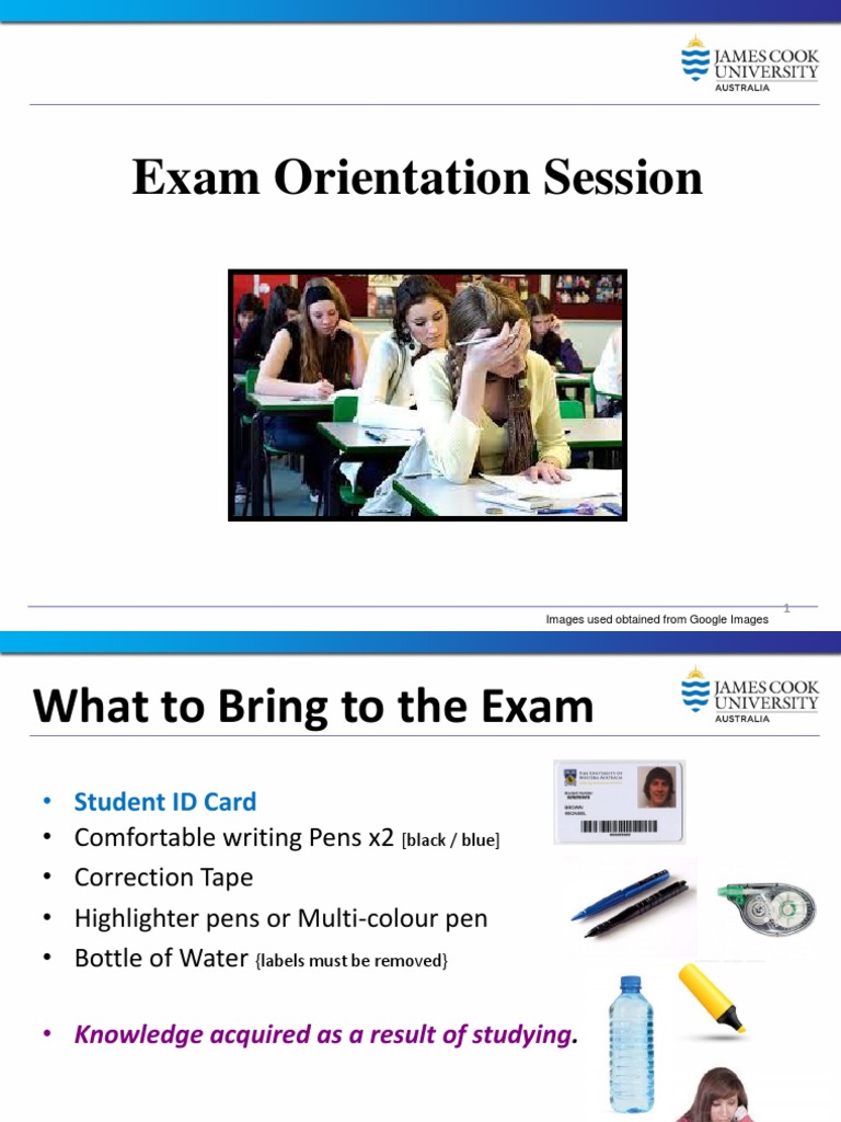 Exam Orientation | PDF | Multiple Choice | Test (Assessment)