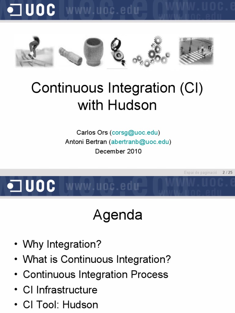 Hudson CI: Continuous Integration Guide | PDF | Software Development ...