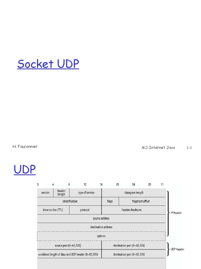 Udp Multicast | PDF | Port (Computer Networking) | Information Technology