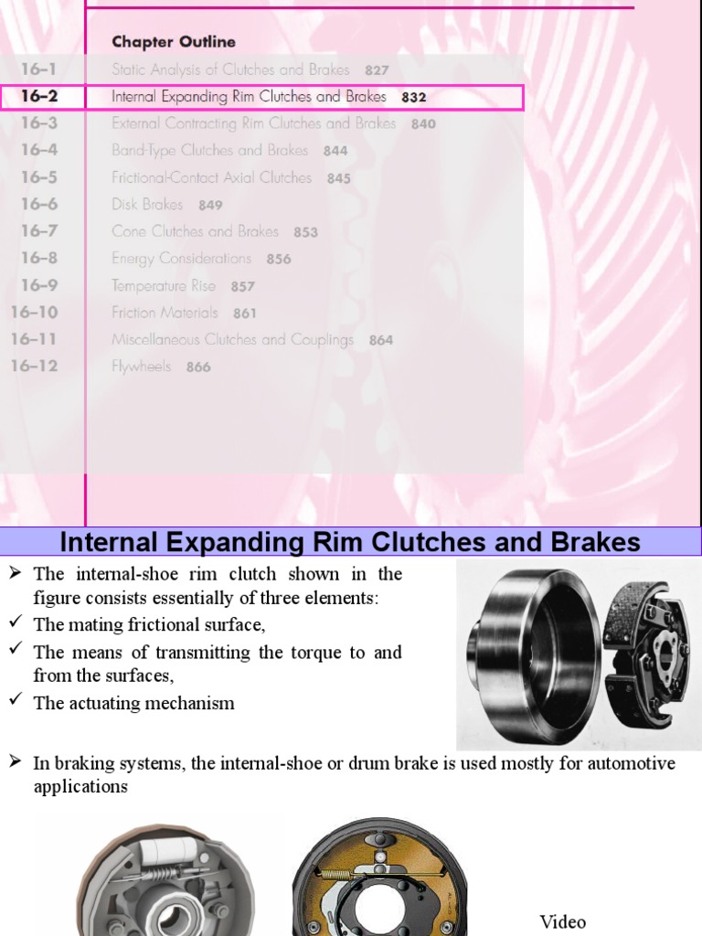 02 Internal Expanding Brake | PDF | Clutch | Brake